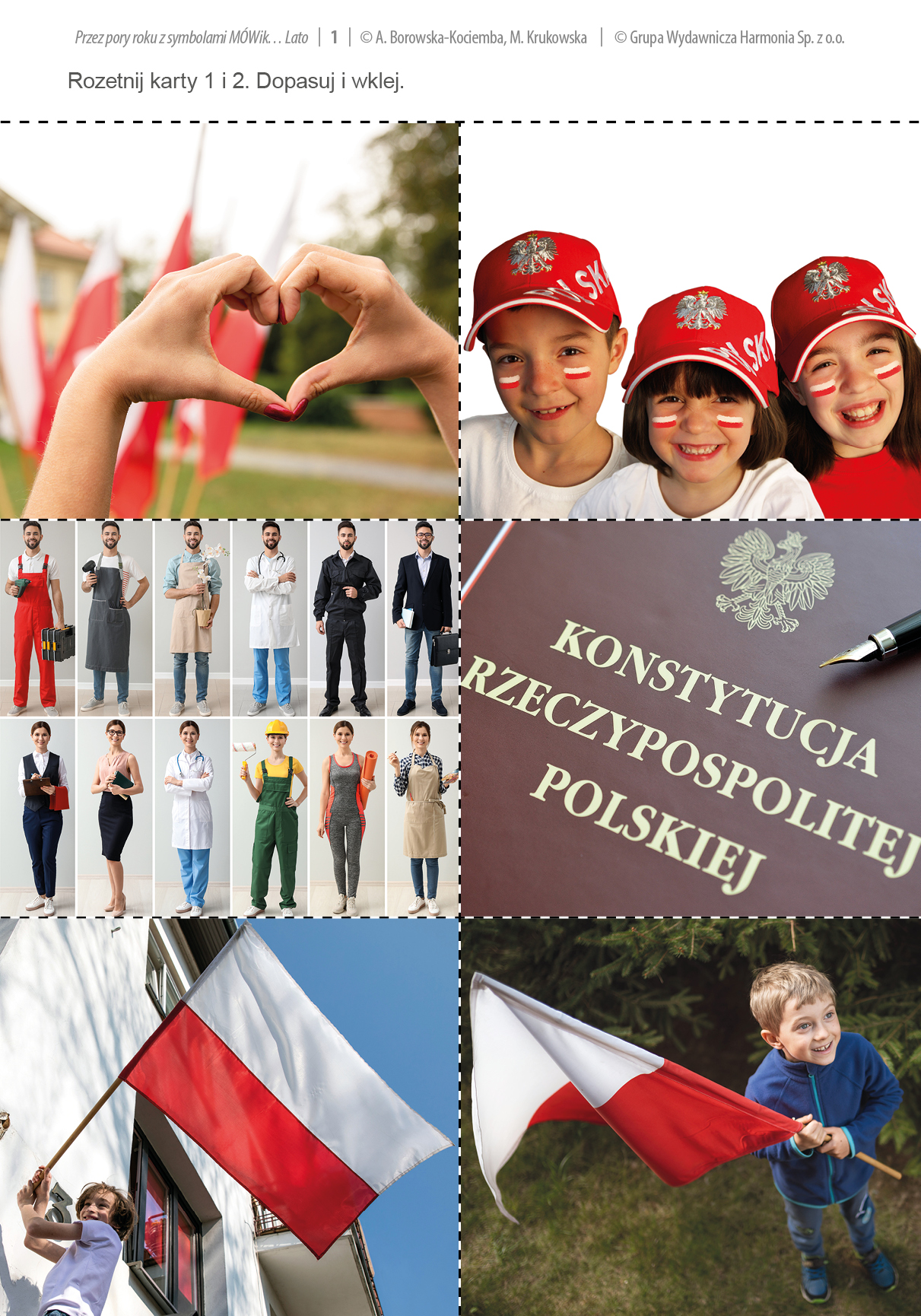 Przez pory roku z symbolami MÓWik. Lato - MÓWik